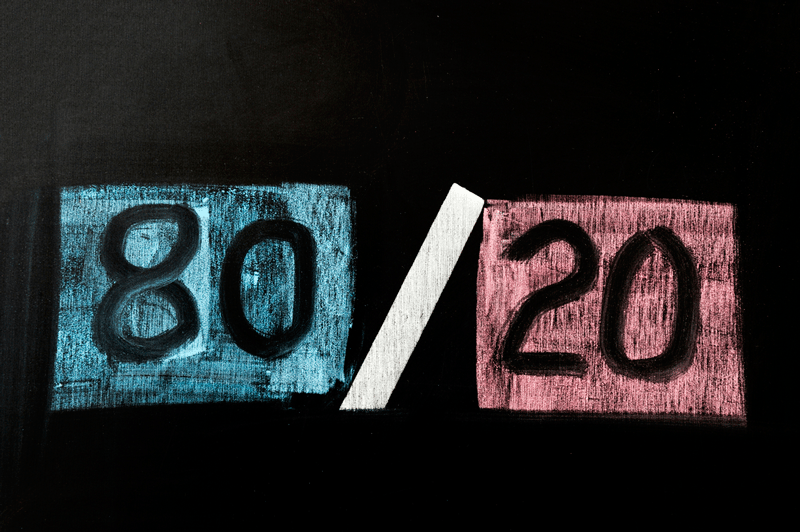 The 80 20 Rule Focus Your Own Effort And That Of Your Team